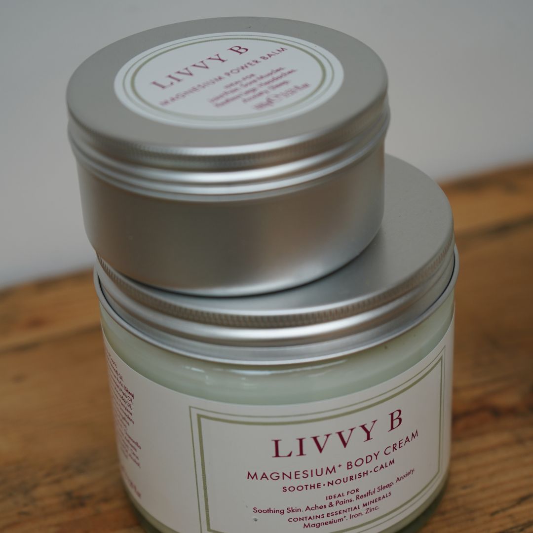 Magnesium Cream - Soothe Tired Skin with Livvy B