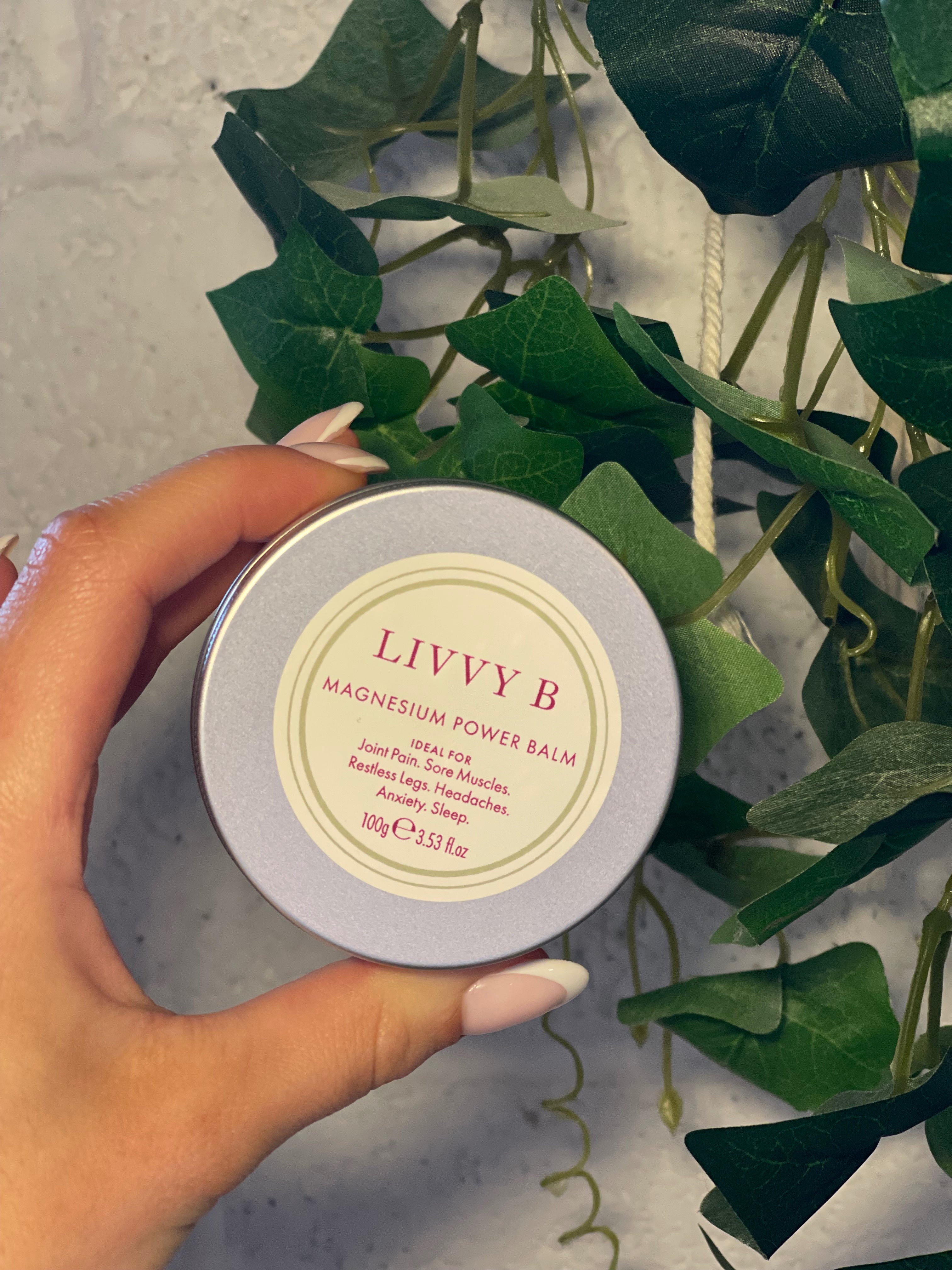 Magnesium Balm - 'Power Balm' by Livvy B